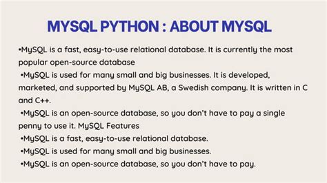 Modulenotfounderror No Module Named Mysql In Python Pdf