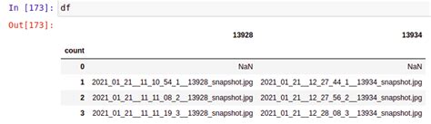 Python 3x How To Create A Dataframe From A List That Each Column Is
