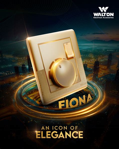 Walton Fiona Is Not Just A Switch It Is A Statement Of Style Which Is Designed In Gold To