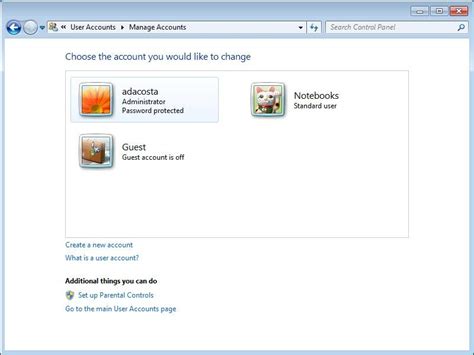 How To Create And Protect User Accounts In Windows 7