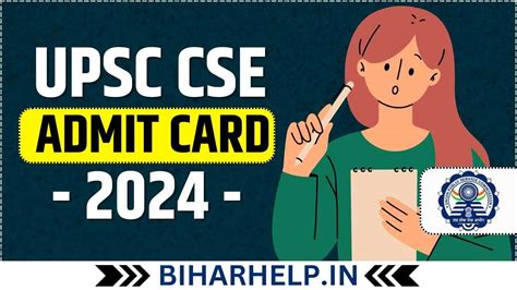 UPSC CSE Admit Card Released Download Now Civil Services Preliminary Exam Hall Ticket