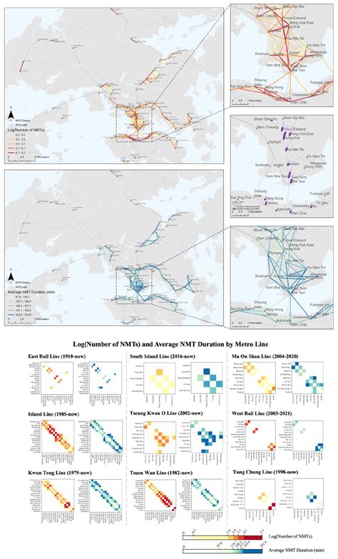 Life Between Stations A Visualization Of Non Metro Trips And Associated Station Pairs In Hong