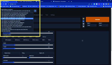 Accessing Custom Art Dataset Checkpoints In Astriaai To Ensure That Download Scientific