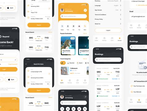 Beyond Travel Mobile App Ui Kit Ui Kits — Ui Custom