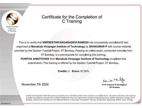 Cprogramming Spokentutorial Iitbombay Programming Learning Growth