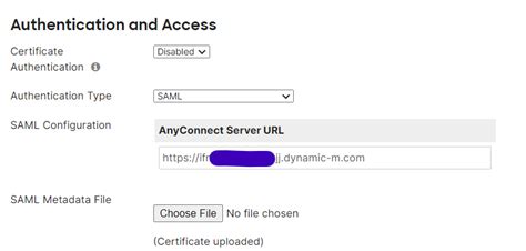 Anyconnect Saml Authentication The Meraki Community