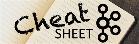 Apache Kafka Cli Commands Cheat Sheet By Tim Van Baarsen Medium