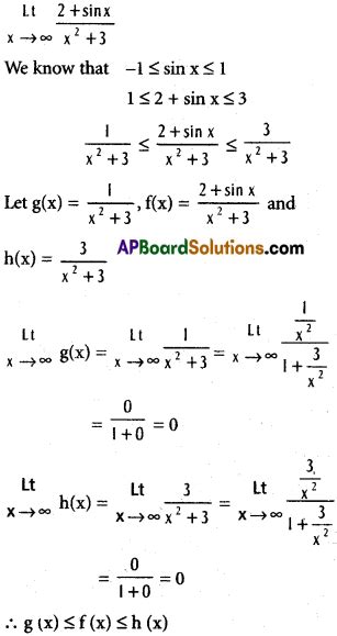 Inter 1st Year Maths 1b Limits And Continuity Solutions Ex 8 D Ap Board Solutions