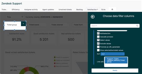 Best Practices For Using Explore Dashboard Filters Zendesk Help