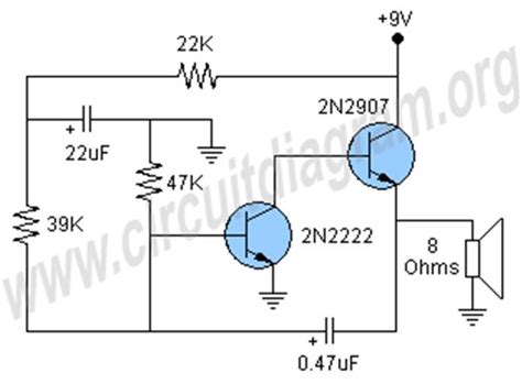 Shutter Siren Circuit Diagram