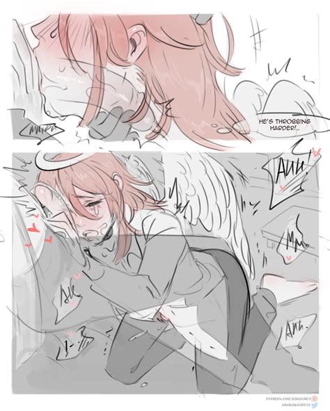 Rule 34 Angel Angel Devil Chainsaw Man Angel Wings Bishonen Blowjob