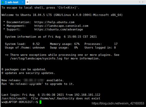 Windows10安装wslubantu1804后无法实现ssh远程链接的解决办法wsl无法与服务器建立连接 Csdn博客