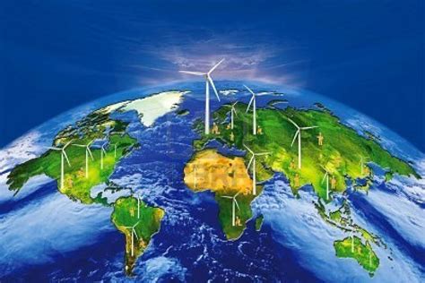 Renewable Energy World Green Planet