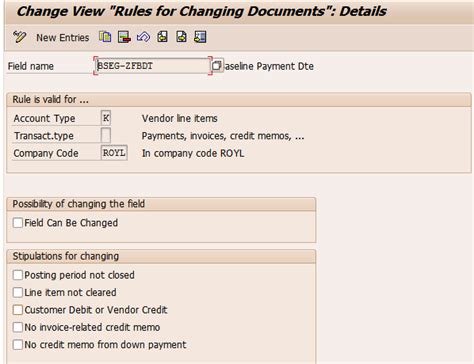 Solved Ap Invoice Baseline Date Determination Sap Community