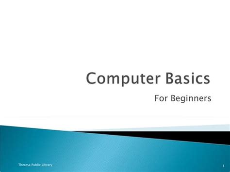 Basic Computer Class 1 Ppt