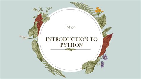 Introduction To Python In Telugu Python Programming Python Basic