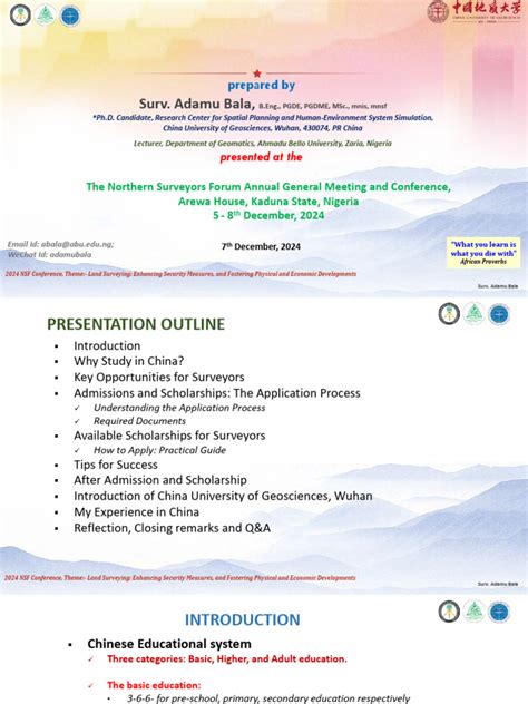 Adamu Bala Nsf2024 Conference Paper Pdf Doctor Of Philosophy China