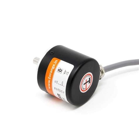 Orange PPR ABZ Phase Incremental Optical Rotary Encoder Robo Nepal