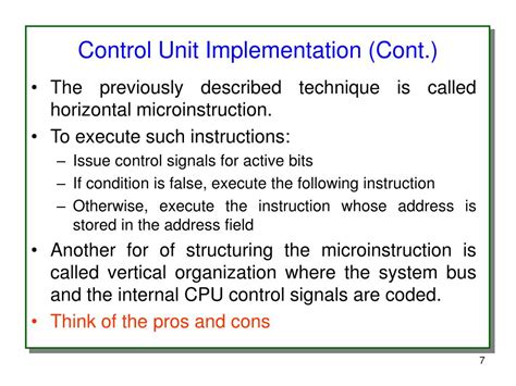 Ppt Control Unit Operation And Microprogramming Chap 16 And 17 Of Coanda Dr Farag Powerpoint