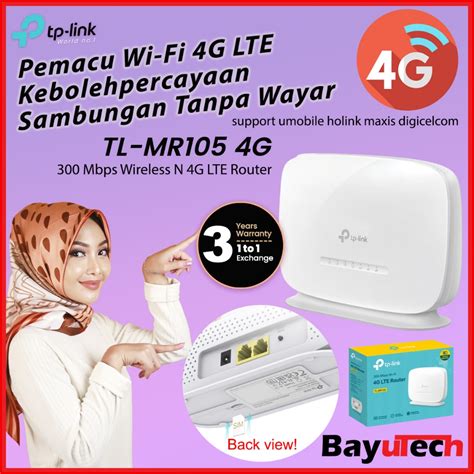 Tp Link Tl Mr V Tl Mr N G Lte Telephony Wireless Wifi Modem Router Support Lock Band