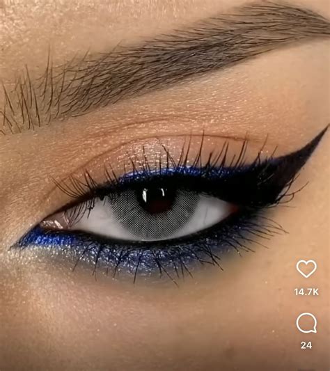 Smokyeyemakeupforvalentinesday Navy Eye Makeup Prom Eye Makeup Eye