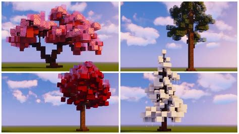 10 Best Custom Tree Design Ideas In Minecraft TBM TheBestMods