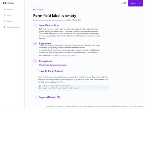 Accessibility Compliance Positive Medium