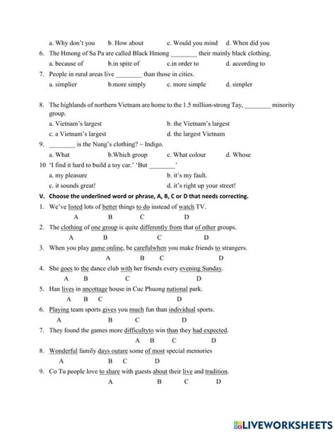 Y8 Test Review Free Interactive Worksheets 1560898