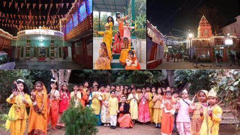 भगवा ध्वज से सजा शहर श्रीराम की शोभायात्रा में आज बरसेंगे पुष्प झांकी