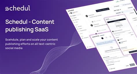 How To Schedule Posts On Threads Schedul Content Publishing Saas