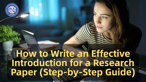 How To Write An Effective Introduction For A Research Paper Step‑by‑step Guide