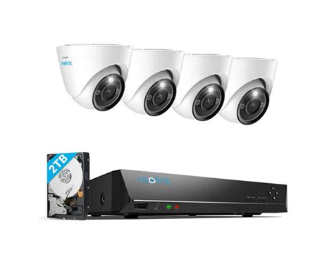Reolink 12mp Uhd Video Surveillance System With Intelligent Detection Power Over Ethernet 8