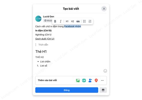 How To Bold Text On Facebook And Fb Messenger