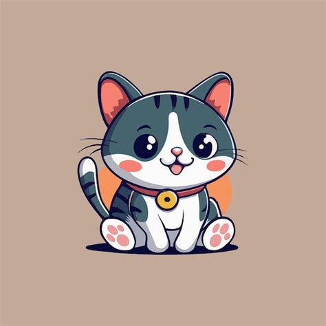 Premium Vector Cute Cat Vector