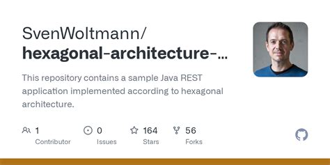 Github Svenwoltmannhexagonal Architecture Java This Repository