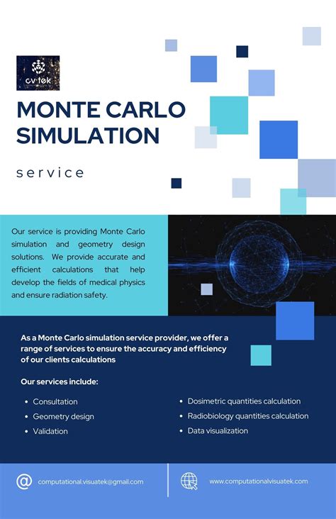 monte carlo simulation computational visua tek