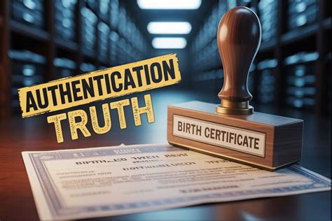 Title By Birth Certificate Authentication Fact Or Myth Spc University