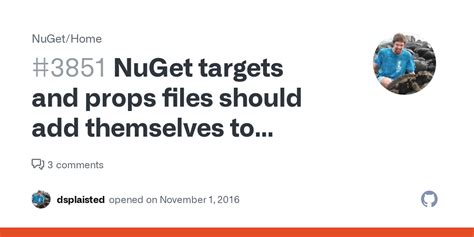 NuGet Targets And Props Files Should Add Themselves To MSBuildAllProjects Property Issue