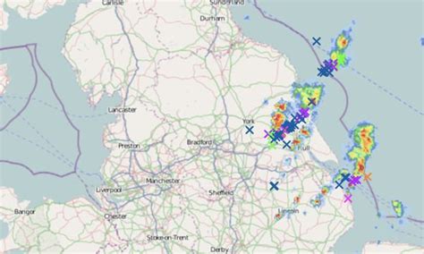 Lightning Tracker Live Lightning Maps As Thunderstorms Hit Uk Today