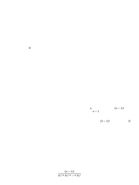 Circular Permutation In All Cases Pdf Permutation Circle