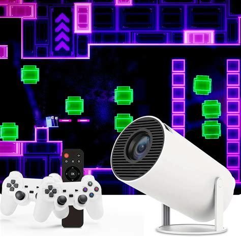 P30 Max Projector And Game 1280 720p Smart Game Projector Built In 25000 Games With