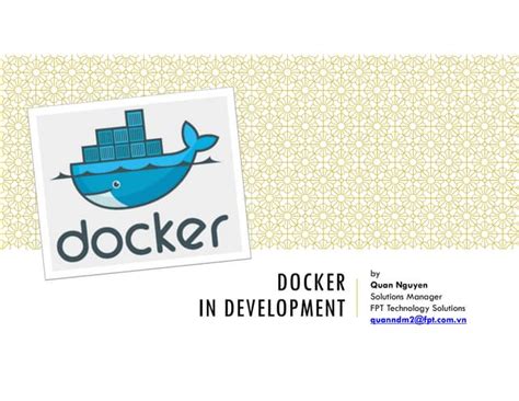 Docker In Development Story Ppt
