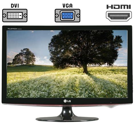Купить Монитор LG Flatron W2361V-PF / 23" (1920x1080) TN / DVI, VGA ...