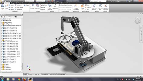 Design Of A Robotic Arm Behance