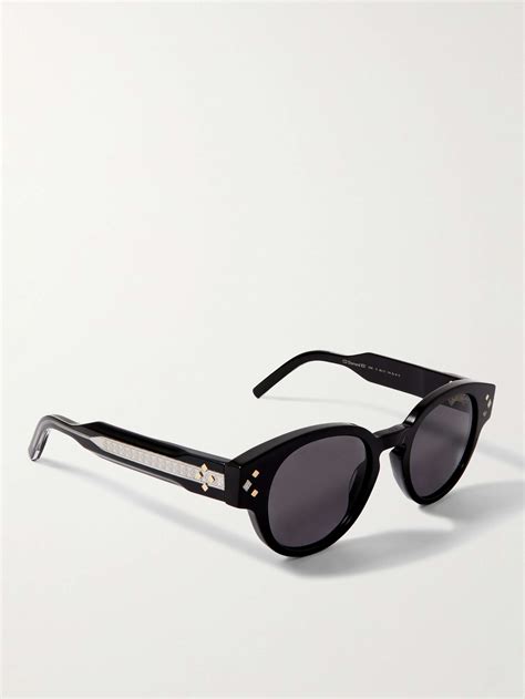 Dior Eyewear Cd Diamond R2i Acetate And Silver Tone Round Frame Sunglasses For Men Mr Porter