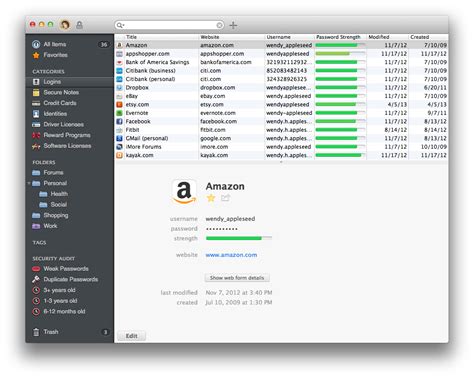 1password for mac updated with a new layout option improved search custom password fields and