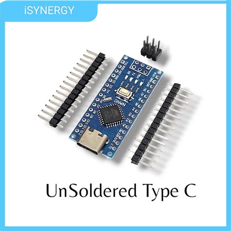 Arduino Nano Atmega328p Ch340 Micro Type C Usb Controller Shopee Philippines