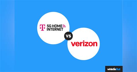 T Mobile Vs Verizon 5g Home Internet Which 5g Internet Provider Is Better Whistleout