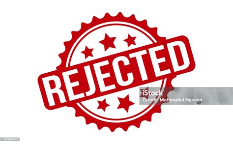 거부된 고무 스탬프 빨강 거부 된 고무 그런 지 스탬프 물개 벡터 일러스트 레이 션 벡터 0명에 대한 스톡 벡터 아트 및 기타 이미지 Istock