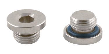 Tappi Maschio Cilindrici Ad Esagono Incassato O Ring Nbr Aignep 3015 10pz 0301500011